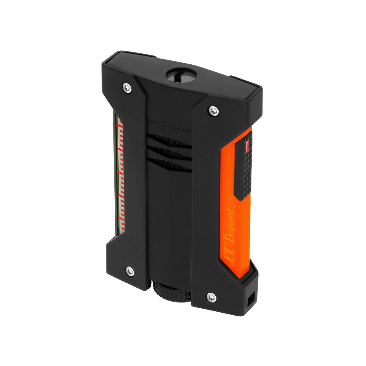 S.T. Dupont Fluo Black and Orange Defi Xtreme Torch Flame Lighter ...