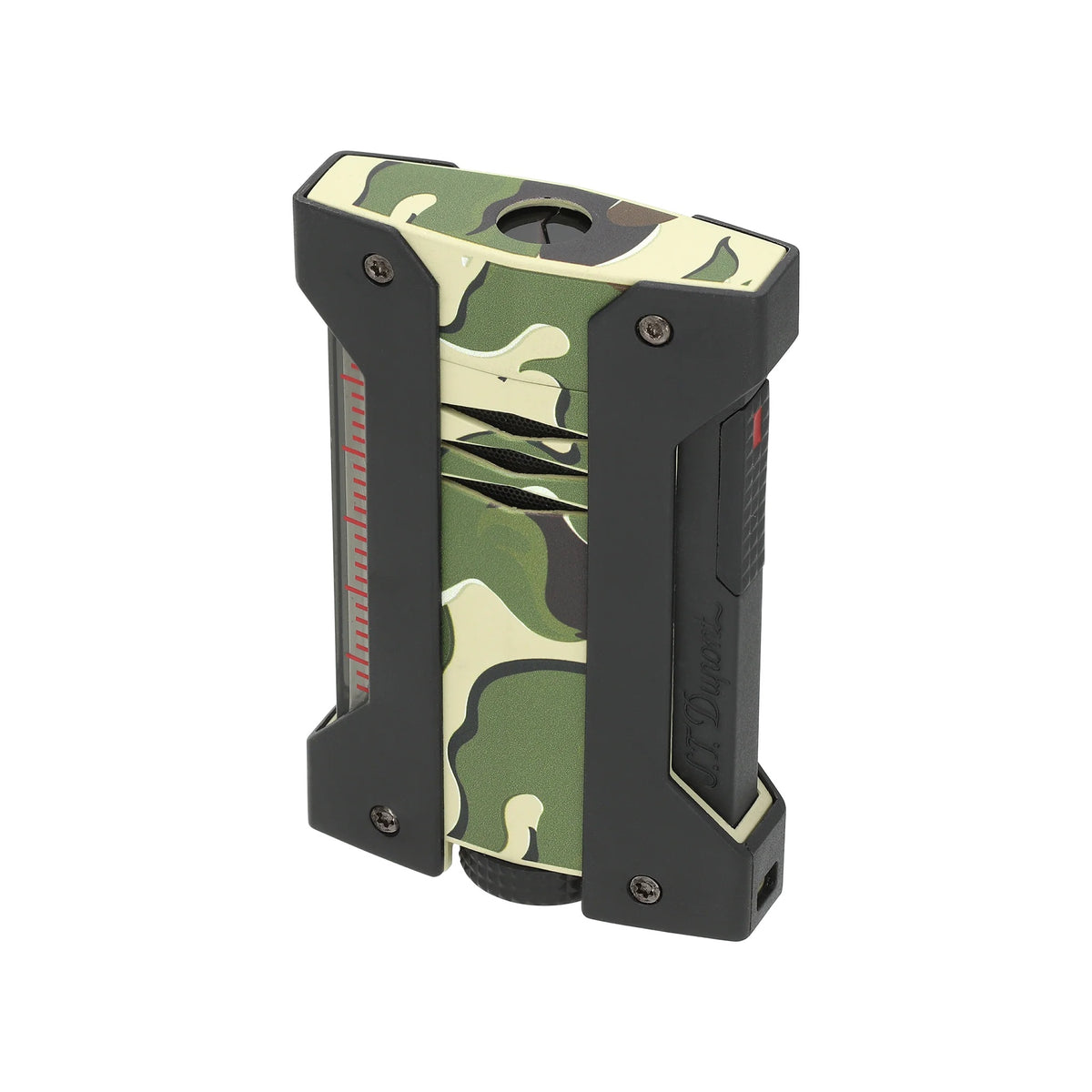S.T. Dupont Defi Xtreme Camo Green Torch Flame Lighter – Lighters Direct