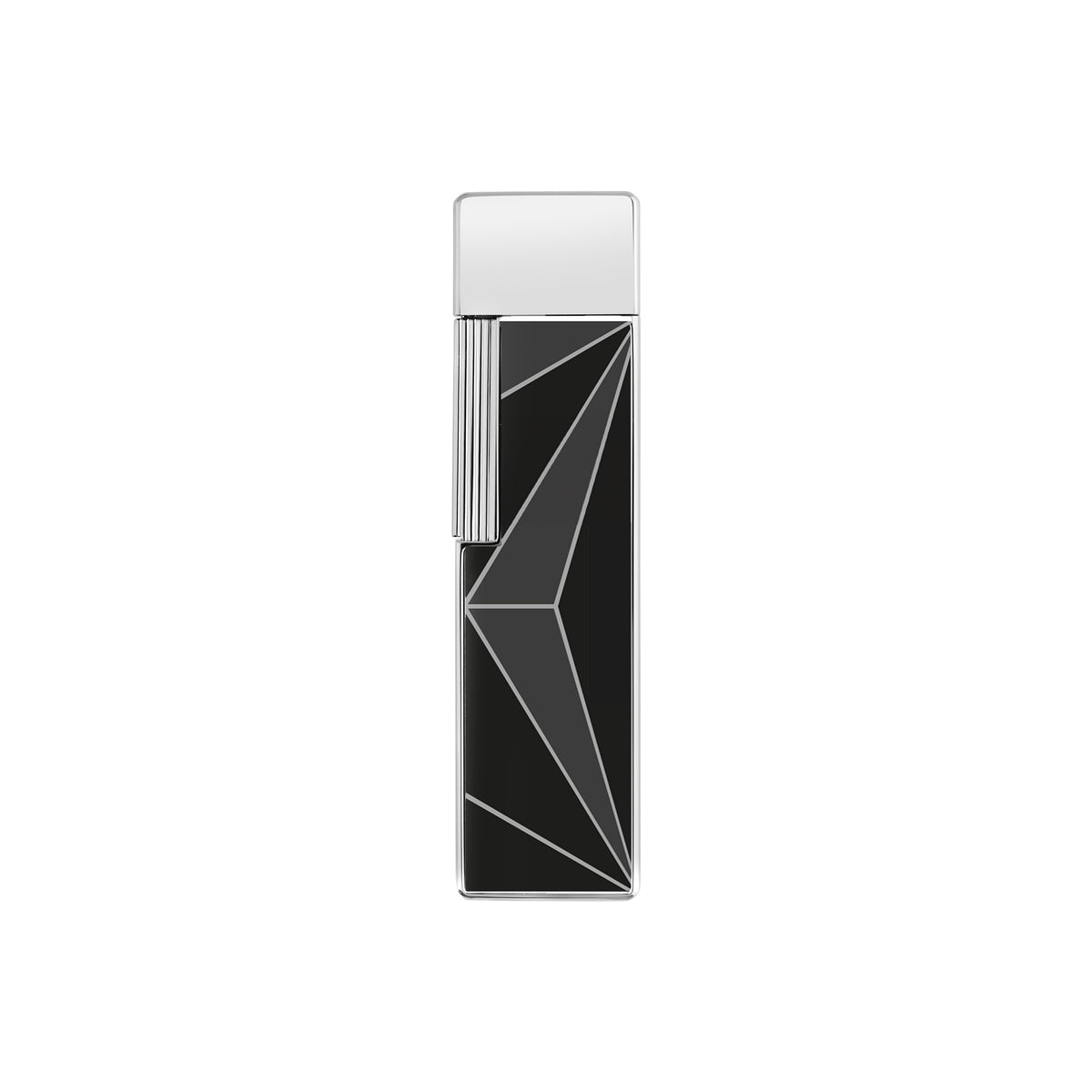 S. T. Dupont Fire X Black and Chrome Twiggy Lighter – Lighters Direct