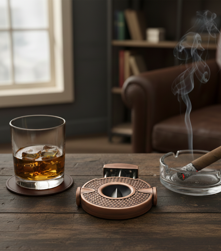 Visol Revolver Wedge V Cigar Cutter – Lighters Direct