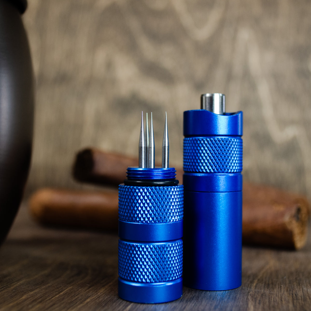 Visol Rio Multi-Tool Cigar Punch and Roach Clip - Blue – Lighters Direct