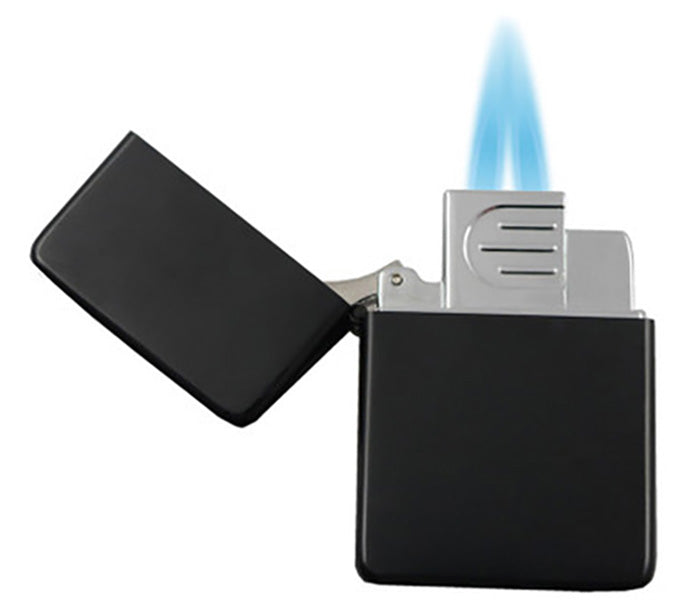 Visol Retail Package - Black Mauna Dual Flame Lighter 24 count ...