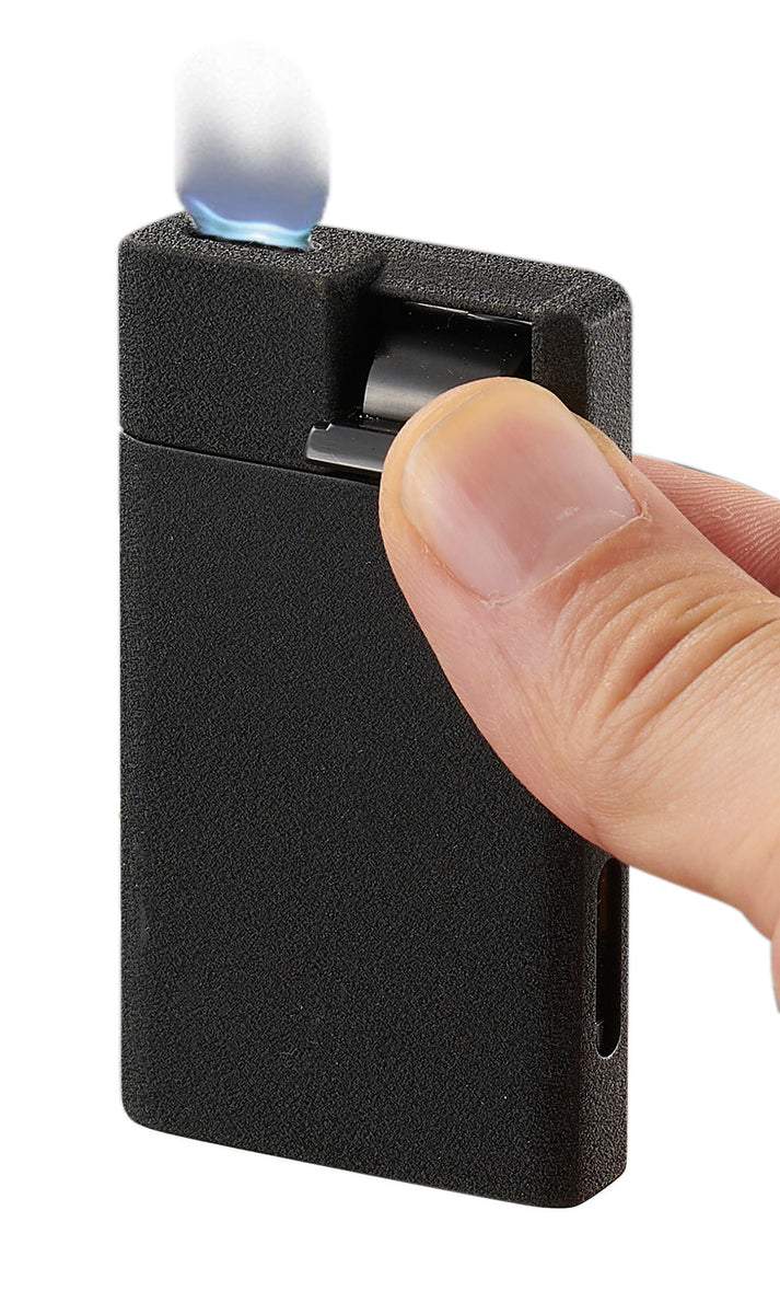 Visol Flatso Black Retail Prepack - 20 Cigar Lighters – Lighters Direct