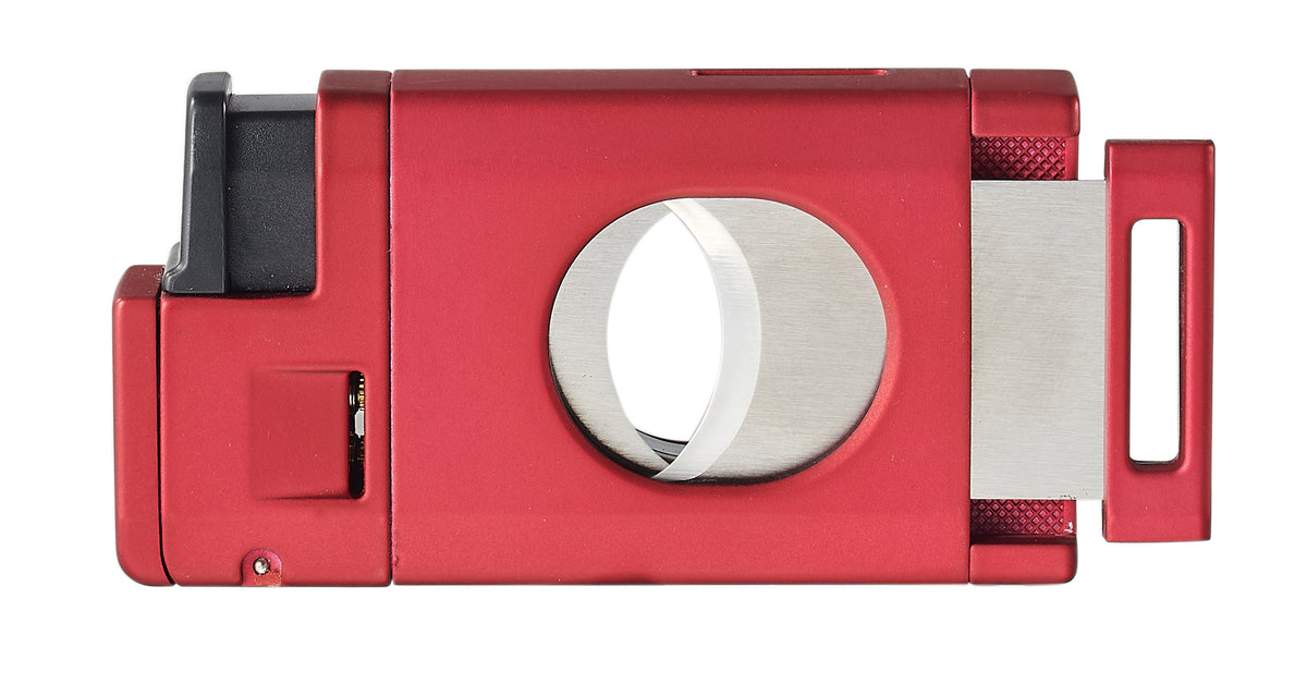Visol LighCut Red Triple Torch Flame Lighter and Cigar Cutter ...