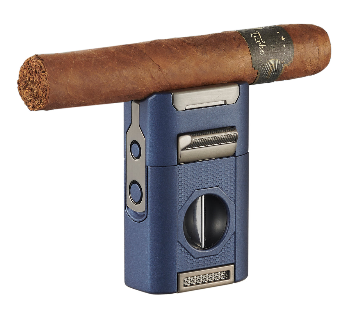 Visol Joplin Quad Torch Flame Lighter - Blue – Lighters Direct