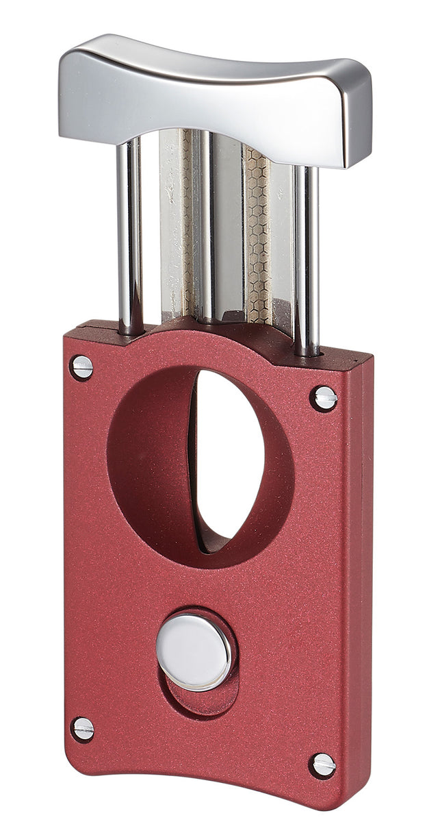 Caseti Wedge V Cigar Cutter - Burgundy – Lighters Direct