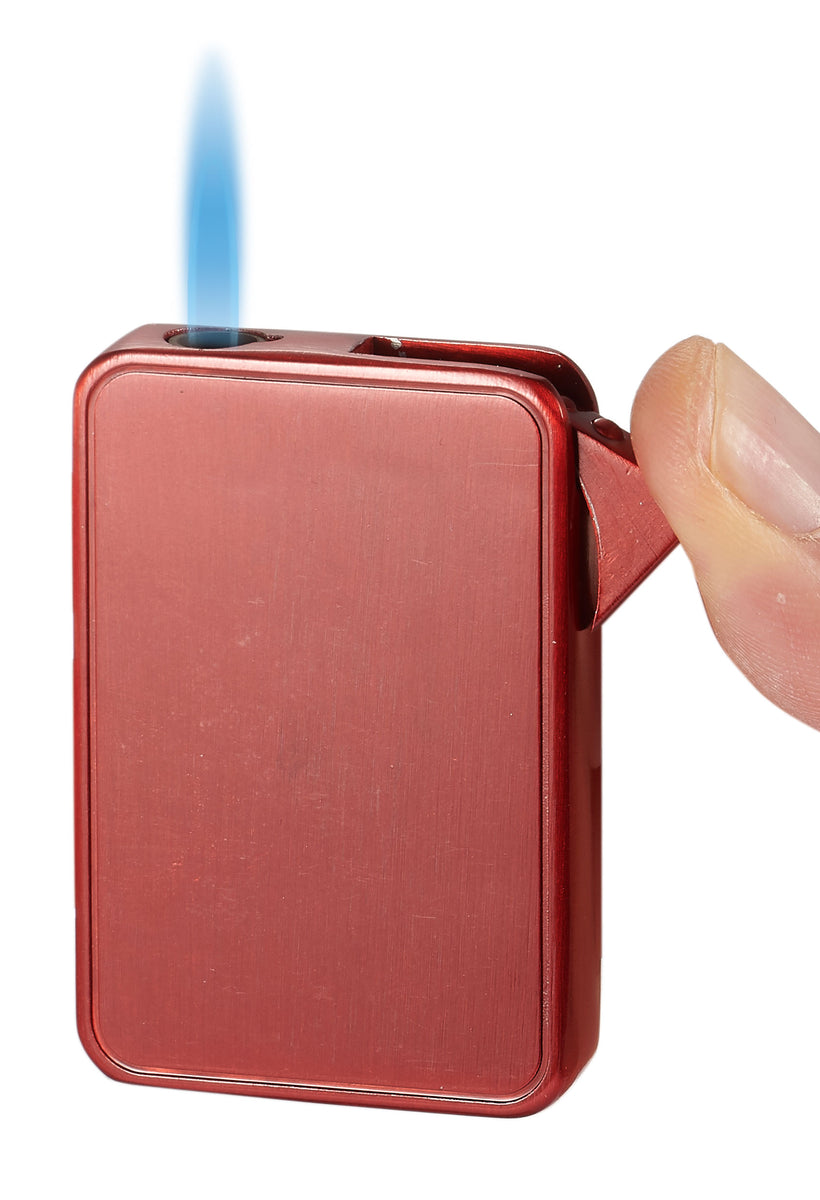 Visol Elk Single Flame Cigar Lighter - Red – Lighters Direct