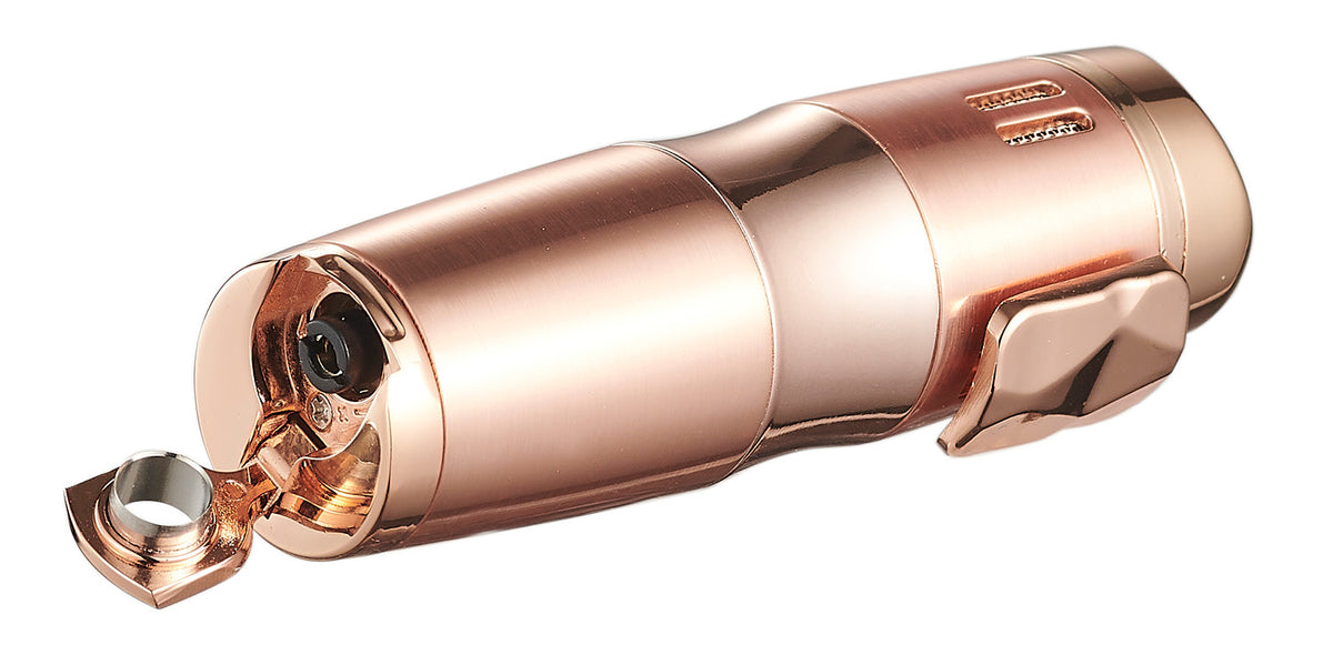 Visol Epic Triple Flame Rose Gold Cigar Lighter – Lighters Direct
