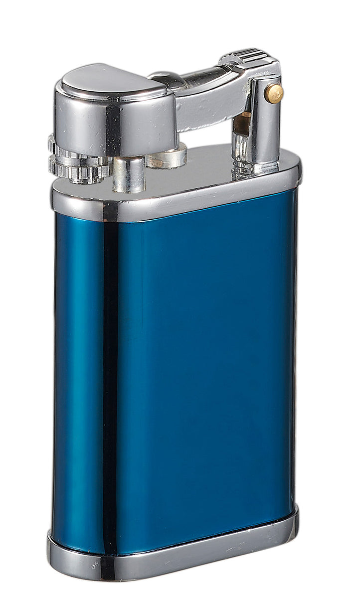 Visol Elegance Blue Soft Flame Flint Lighter – Lighters Direct