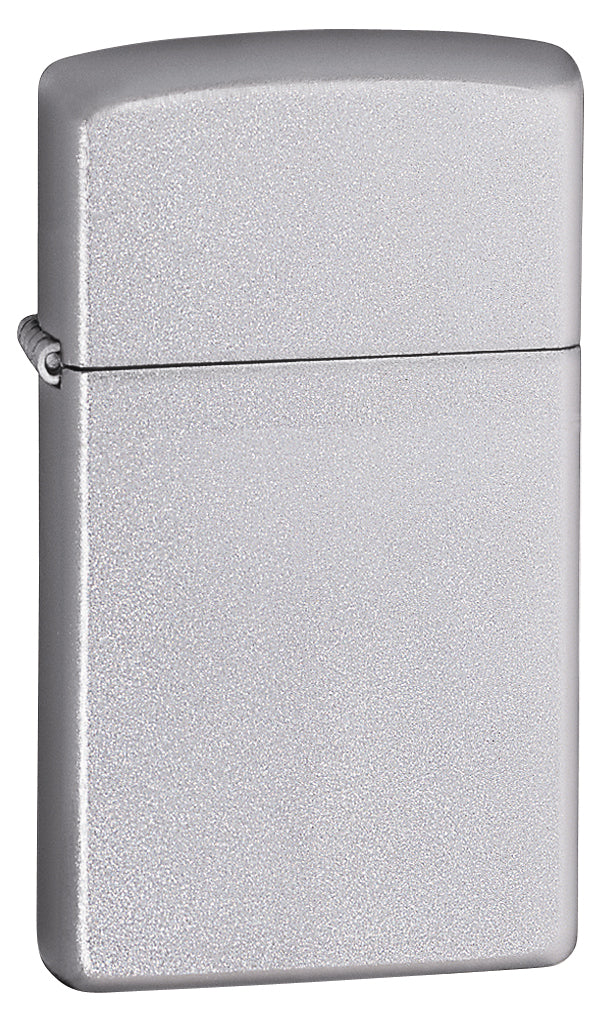 Zippo Satin Chrome Slim Lighter – Lighters Direct